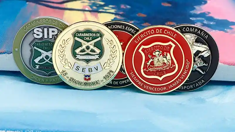 Characteristic Of Chile Coin Military Design - Top Manufacturer Of ...